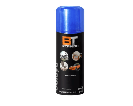 Spray Azul Metalico Uso Geral 300ml Bt Refinish