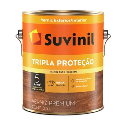 Verniz Imbuia Brilhante Tripla Proteção 3,6L Suvinil