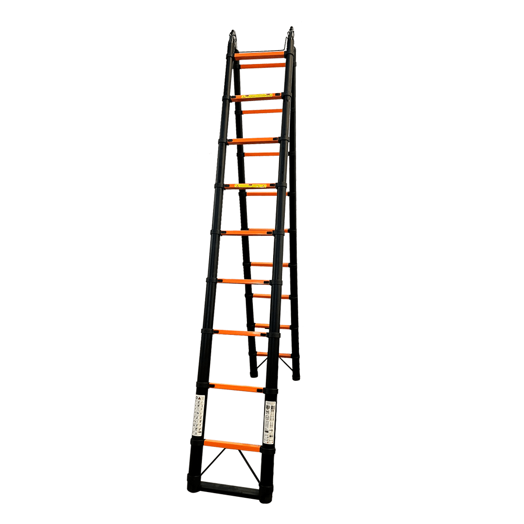 Escada Telescopica 18 Degraus Retratil Btech