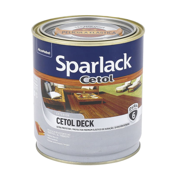 Verniz Cetol Deck Natural Semi-Brilho 900ml - Sparlack