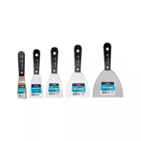 Espatula De aço Cromada 10cm - Atlas